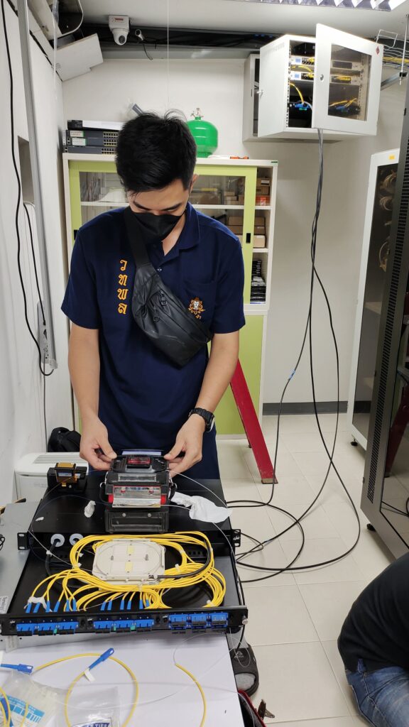 ติดตั้งระบบเครือข่ายอินเทอร์เน็ต อาคารสนับสนุน โรงพยาบาลแพร่ – VVS TECHNOLOGY