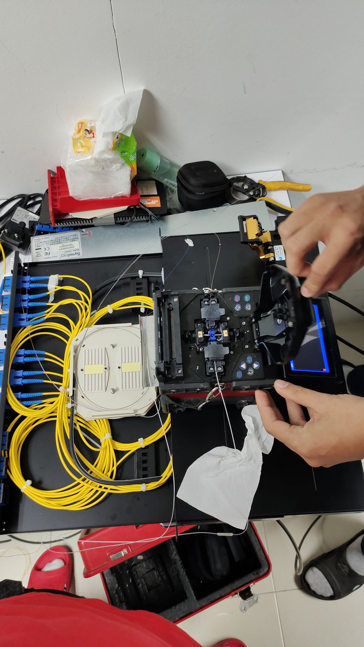 ติดตั้งระบบเครือข่ายอินเทอร์เน็ต อาคารสนับสนุน โรงพยาบาลแพร่ – VVS TECHNOLOGY